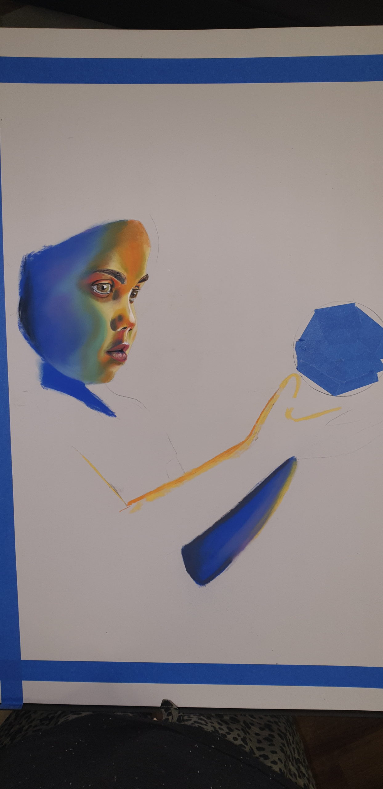 Let There Be Light - Pastel Artwork 2021 - Stacey Bennett